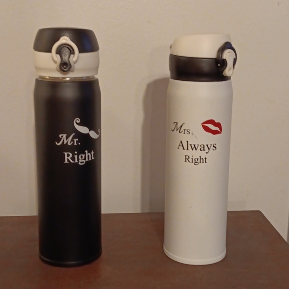 Source Unknown | Dining | Wedding Gift Love And Laughter Thermo Set 2 ...